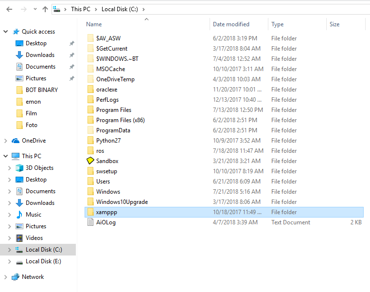 Cara menjalankan script web di localhost - SHARE28S