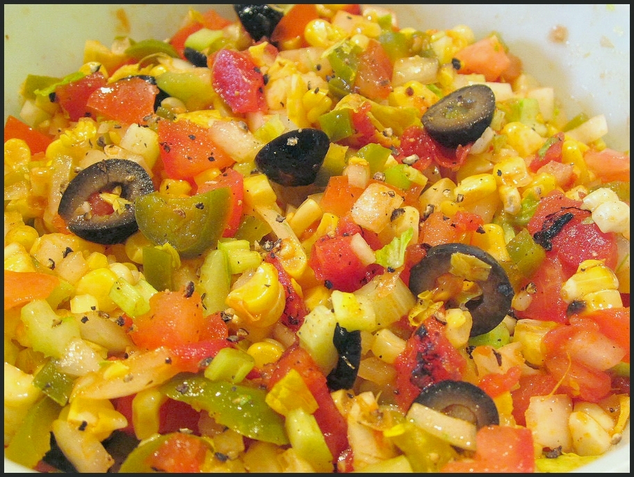 Fat Johnny's Front Porch: Roasted Corn Pico De Chez-O