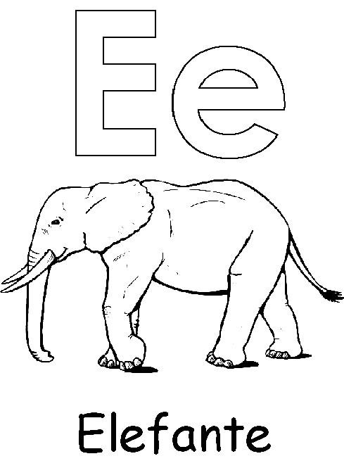 Aprende Brincando: Pinta - Letra E