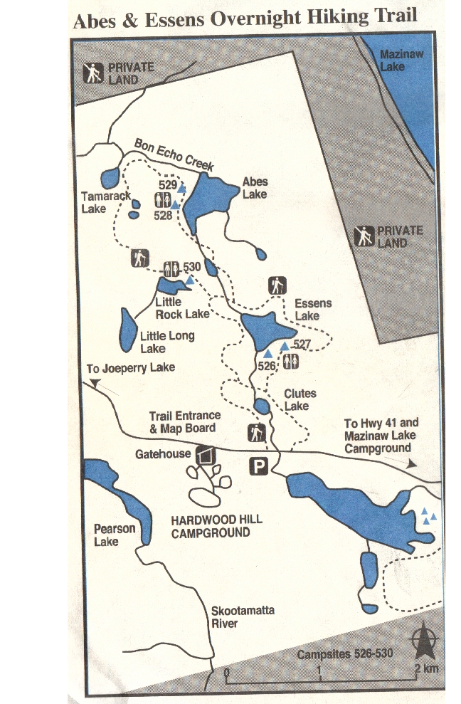 Camper Umo's Campground Reviews: Review: Bon Echo Provincial Park ...