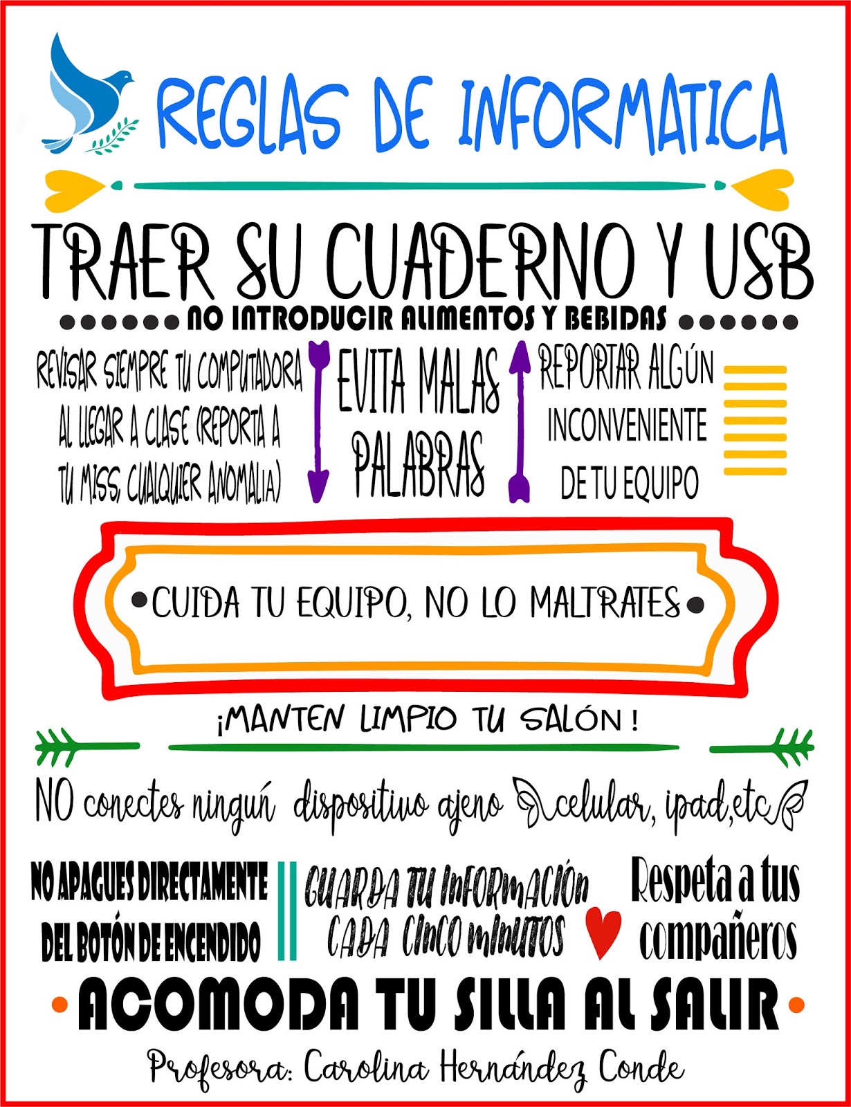 3° Informática HERNÁNDEZ CONDE CAROLINA