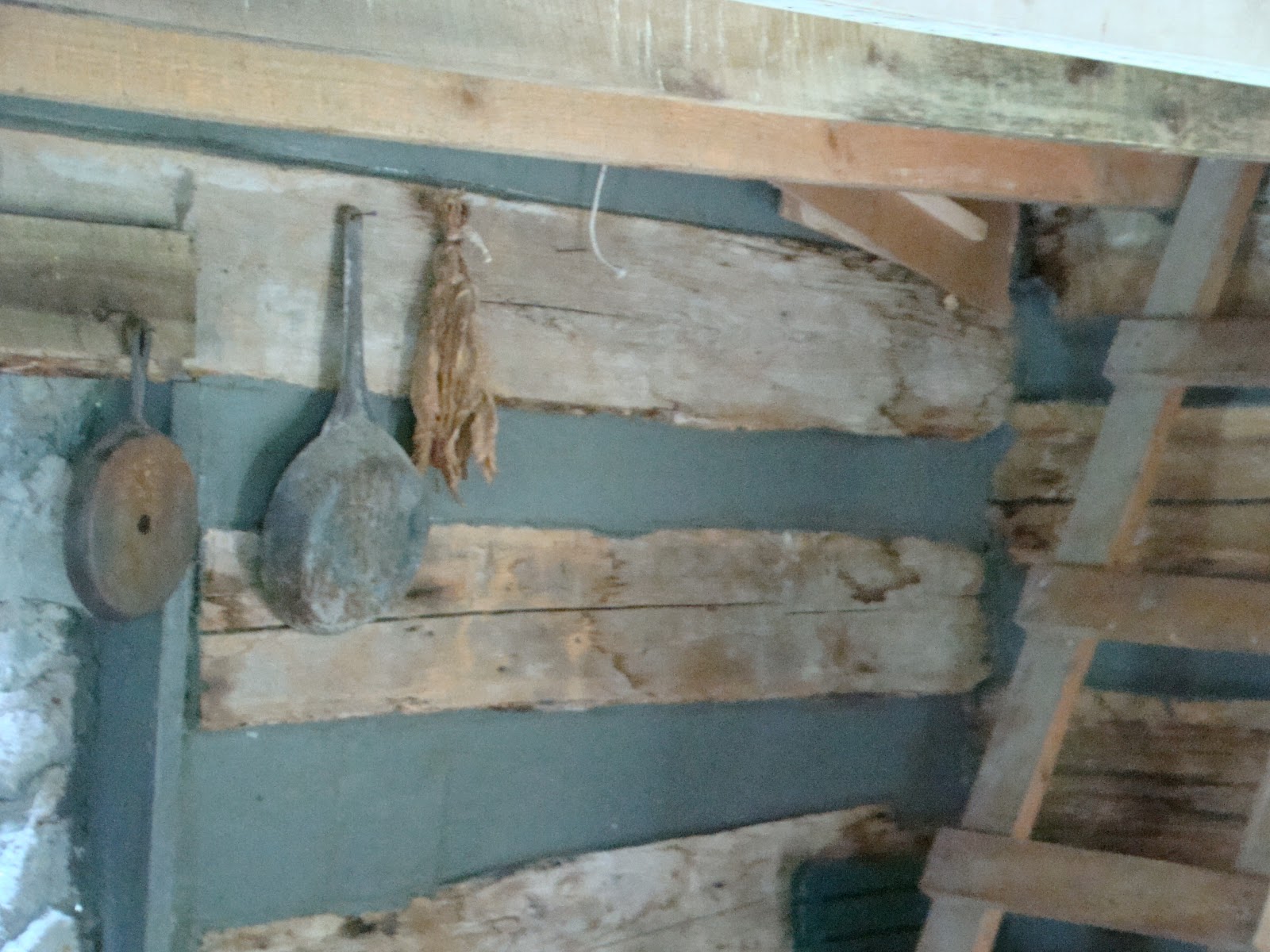 Old Stones Undeciphered: Those Places Thursday: Inside The Bean Cabin