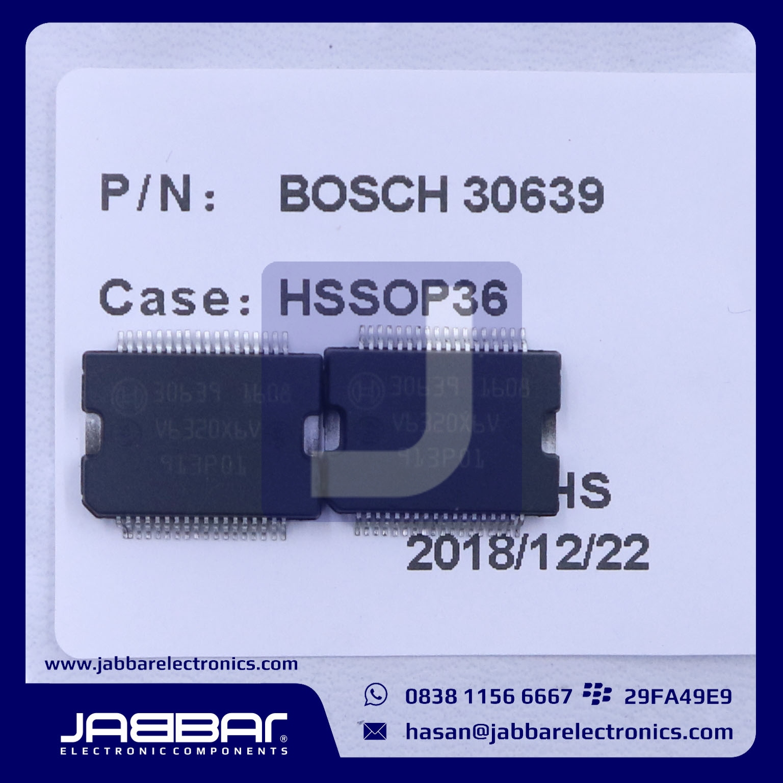 JUAL BOSCH 30639 HSSOP36 ~ Arena Elektronika