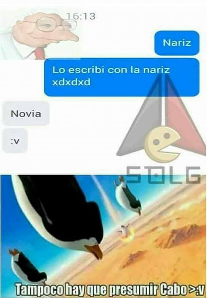 Imágenes Chistosas: No presumas cabo