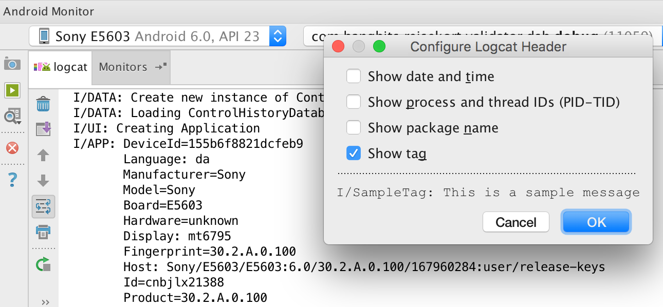 Best-practice Android logging