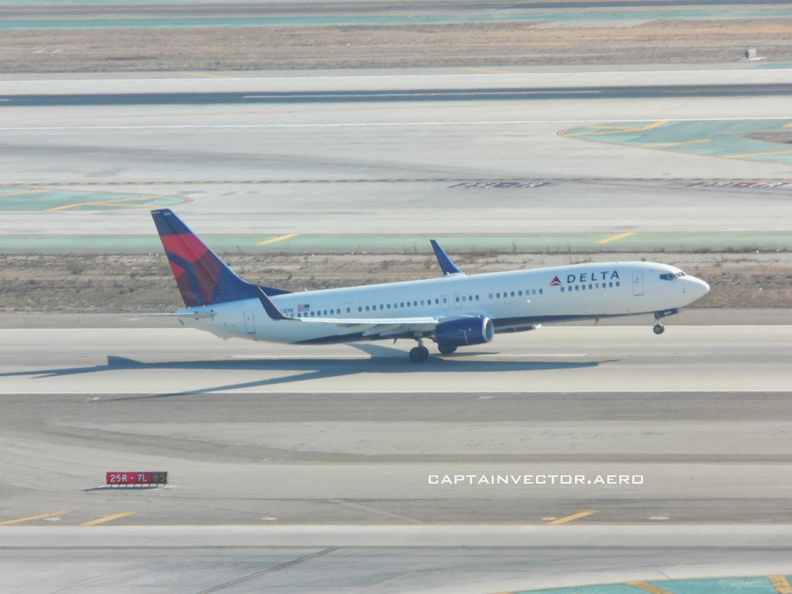 View from the control tower: Delta's new B737-900s have arrived