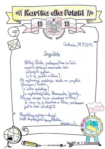 Migawki z życia klasy: Listy do Polski