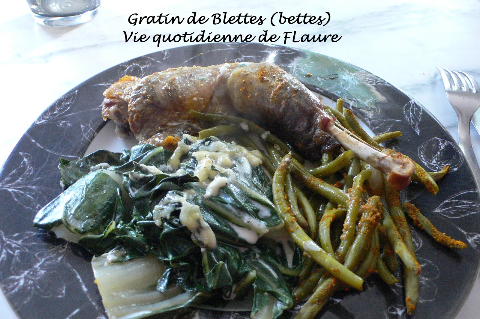 Gratin de blettes (bettes)