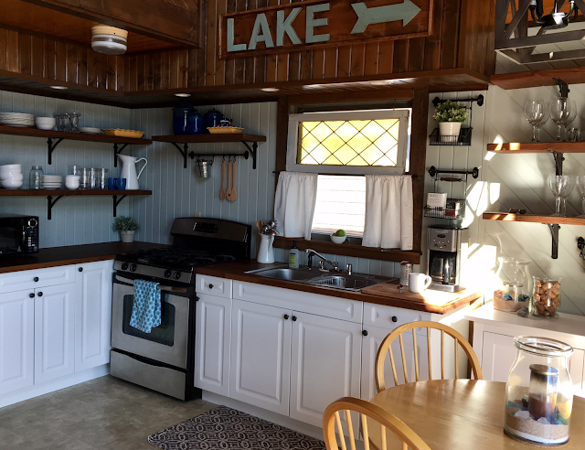 {A CHARMING NEST}: {lake cottage kitchen} Part 1