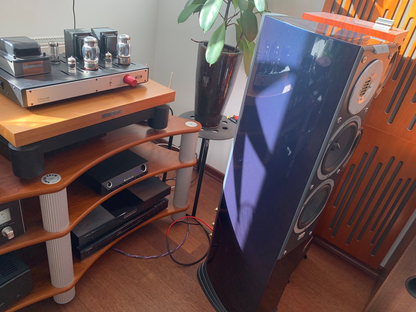 Stereo i Kolorowo - Underground: Wzmacniacz lampowy Haiku-Audio Origami ...
