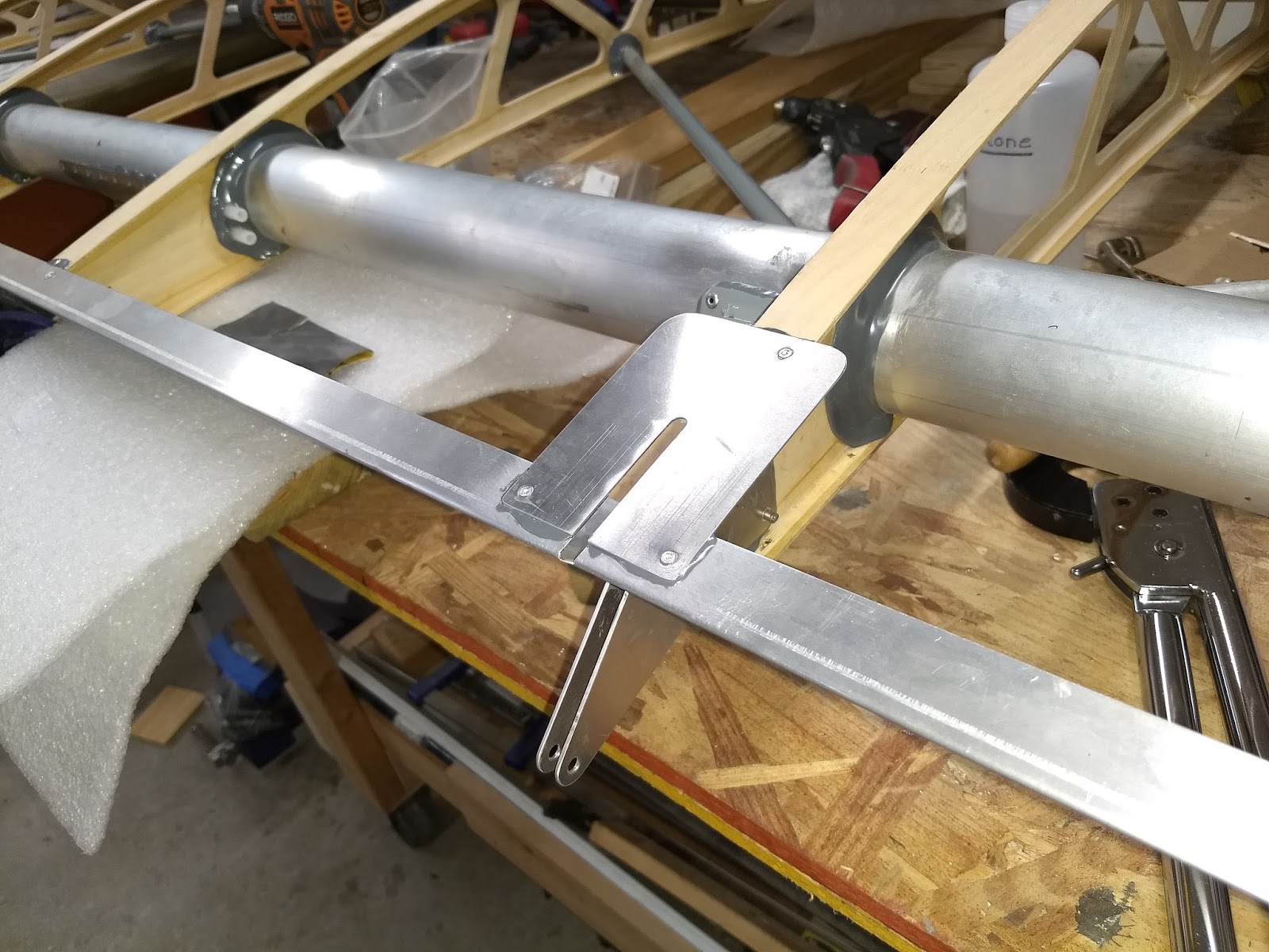 Just Highlander 371: Right Wing Gussets and Fabric Plates