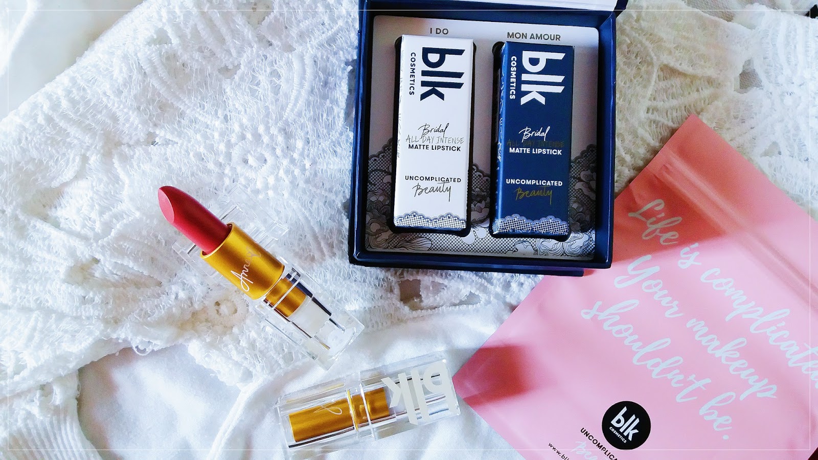 ANNE CURTIS' BLK COSMETICS BRIDAL LIPPIES COLLECTION (LIMITED EDITION ...