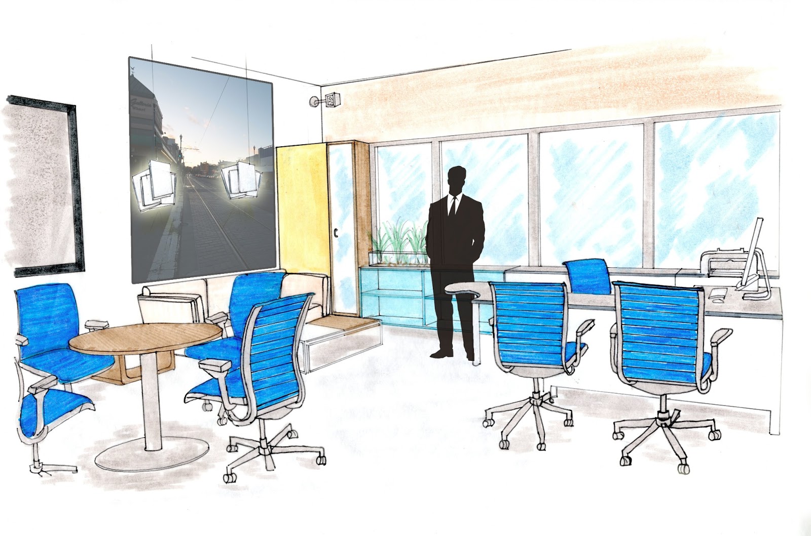 Interior Design: Corporate Studio: C4 Office Design