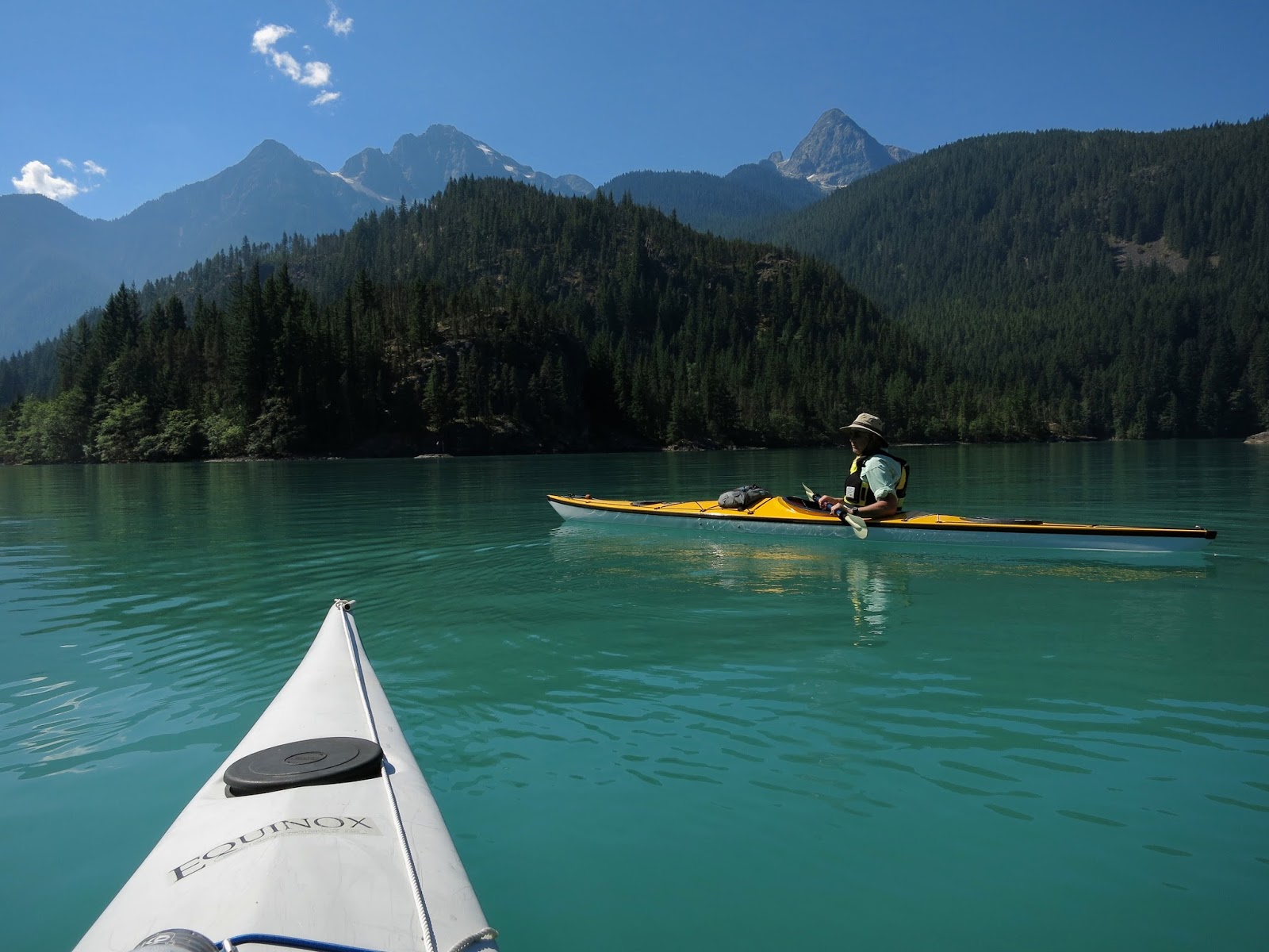 Blunt About Food: Summer memories: Ross Lake by kayak