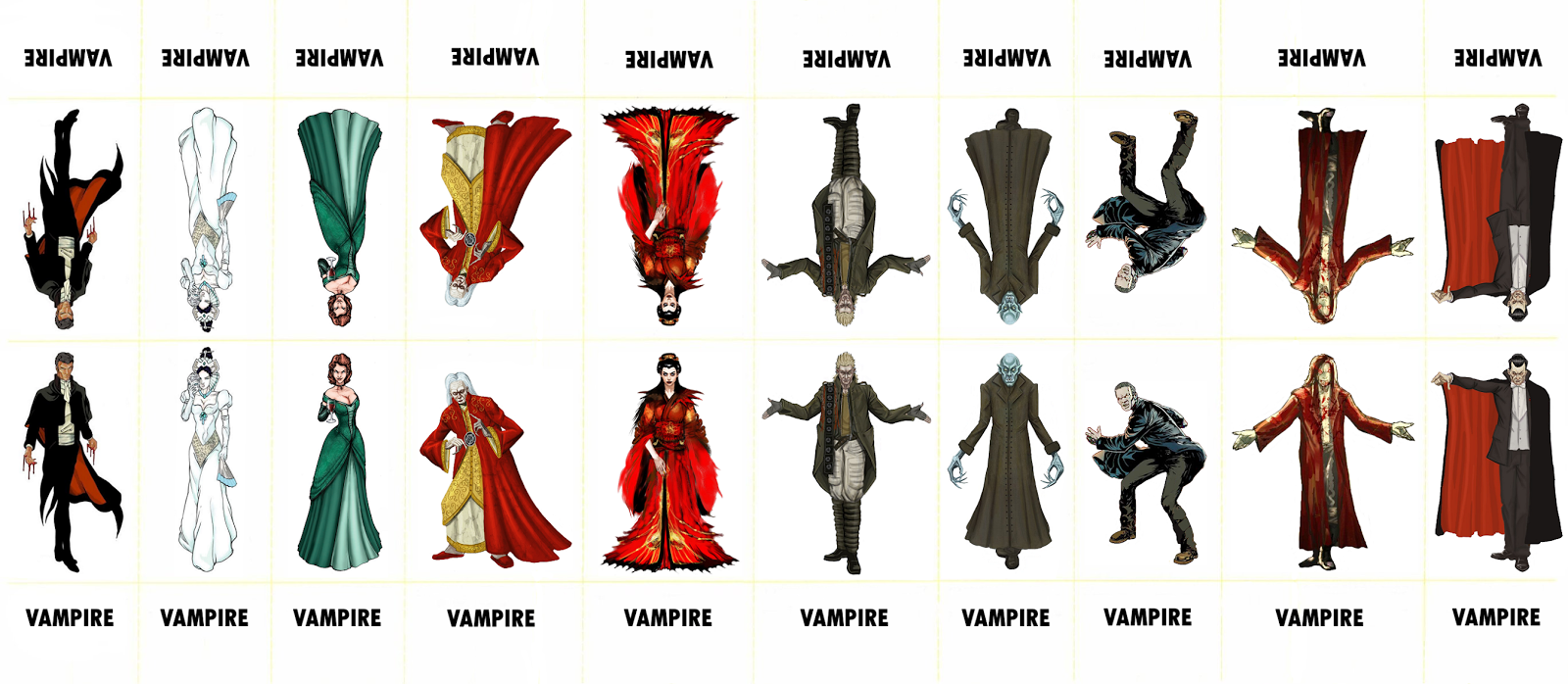 Chapter Unapproved: Paper Miniatures Horror #1