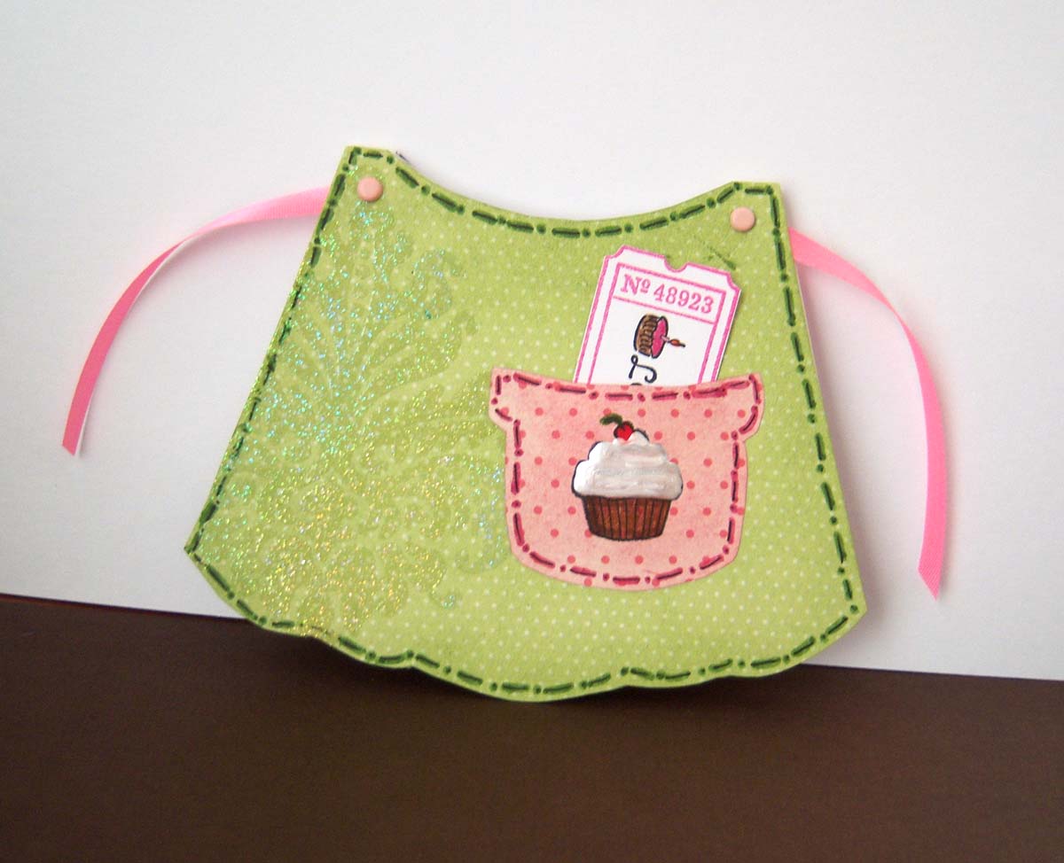 Shoregirl's Creations: Recipe Cards & Apron Card