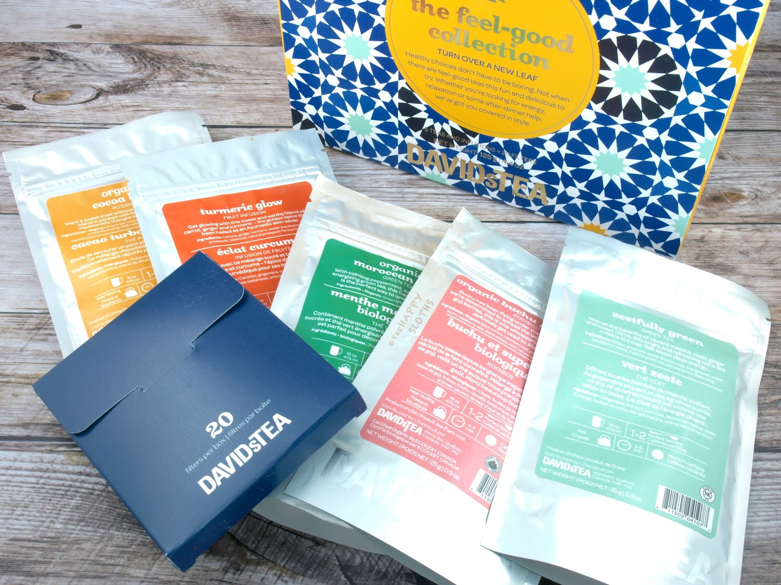 DAVIDsTEA Spring 2017 | The Feel Good Collection | The Happy Sloths ...