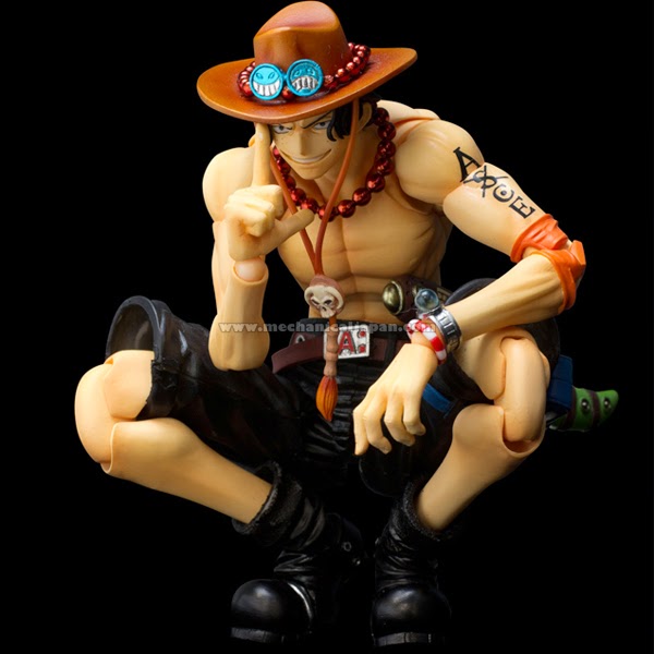 One Piece - Portgas D. Ace Onepiece Amazing Action Figure [Europe ...