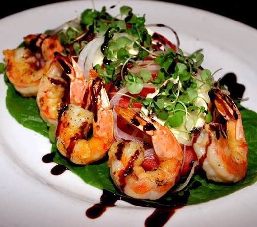 Tonight's Specials: Grilled Shrimp Caprese Salad