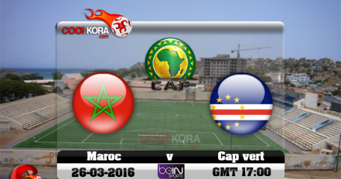 Maroc VS Cap Vert CAN 2017 [ MATCH LIVE ] en direct
