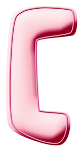 Pink Letters. Letras Rosadas. - Oh my Alfabetos!