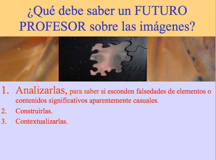 EDUCACIÓN ARTÍSTICA Y PLÁSTICA URJC: ¿Qué es una imagen?