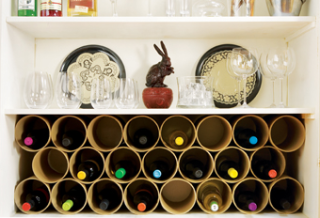 DIY Tempat Simpan Gelas dan Botol ~ DIY Malaysia