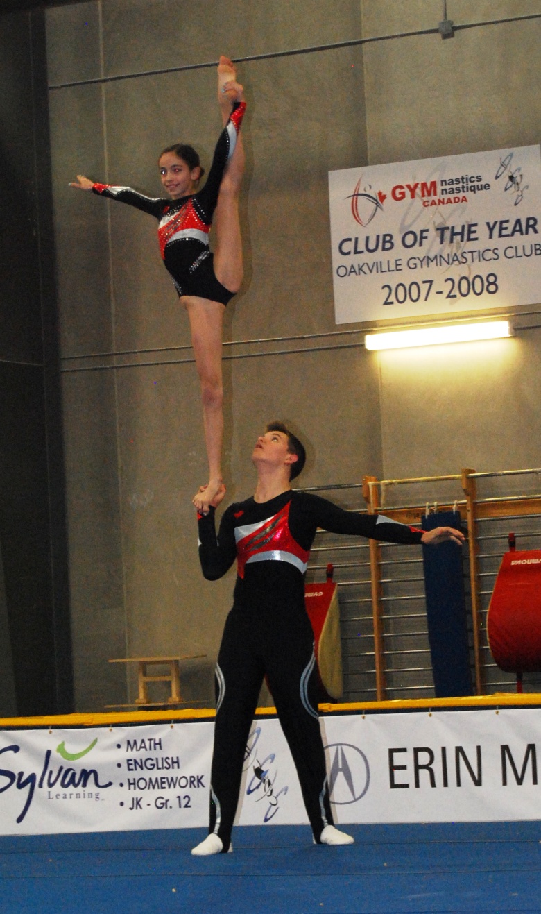 Acrobatic Gymnastics In Ontario: March 25th Acro Training Camp Day 3