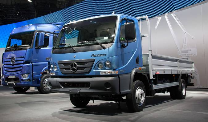 Mercedes-Benz Accelo é apresentado em feira na Alemanha