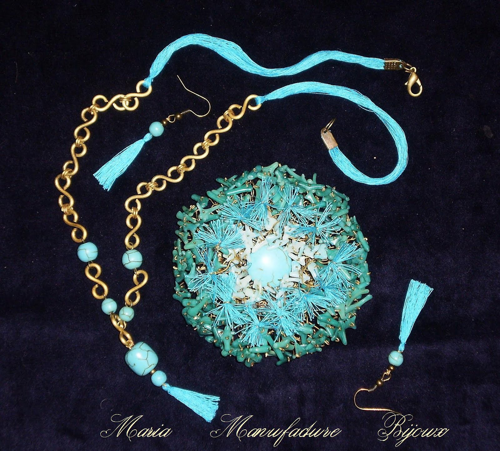 maria manufacture bijoux: Concurs Bijuterii in Culoarea Turquoise by ...