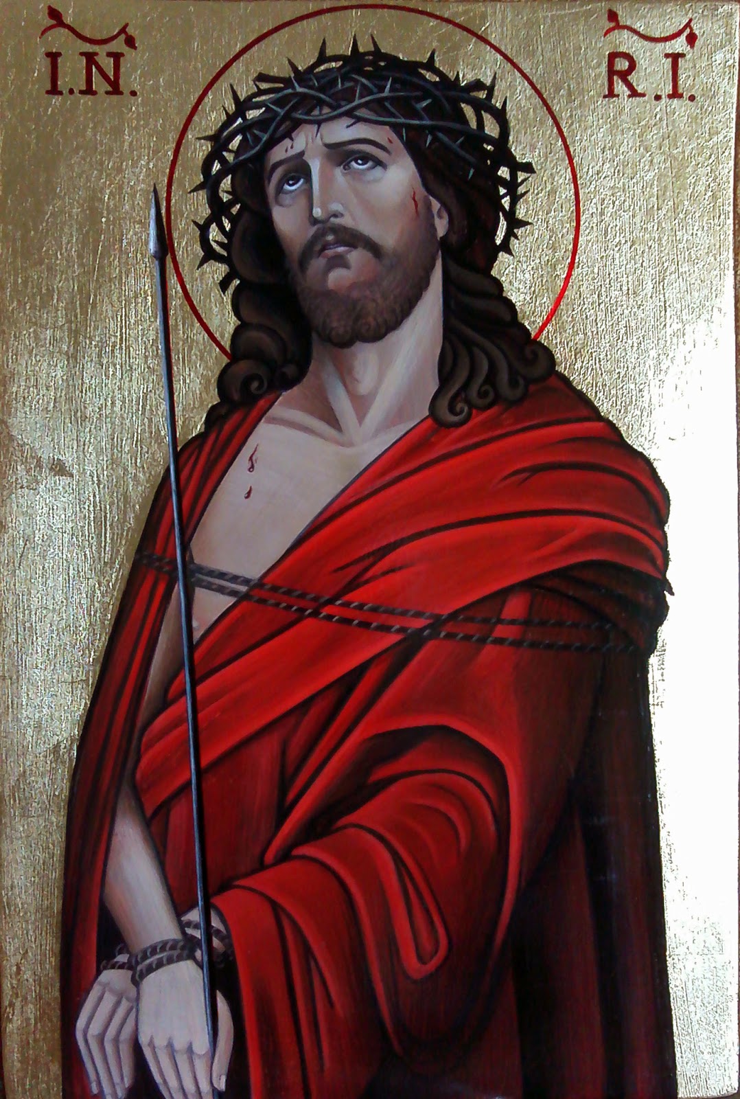 Comenzi icoane si tablouri: ISUS HRISTOS - icoana pe lemn