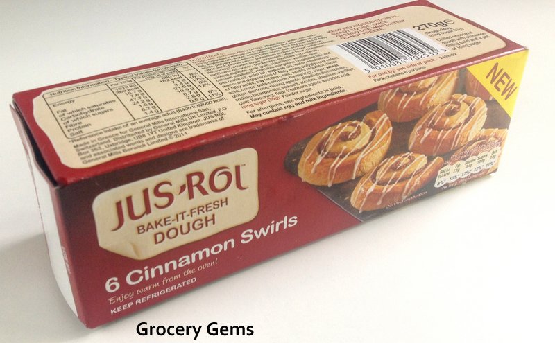 Grocery Gems: Jus Rol Bake It Fresh Cinnamon Swirls