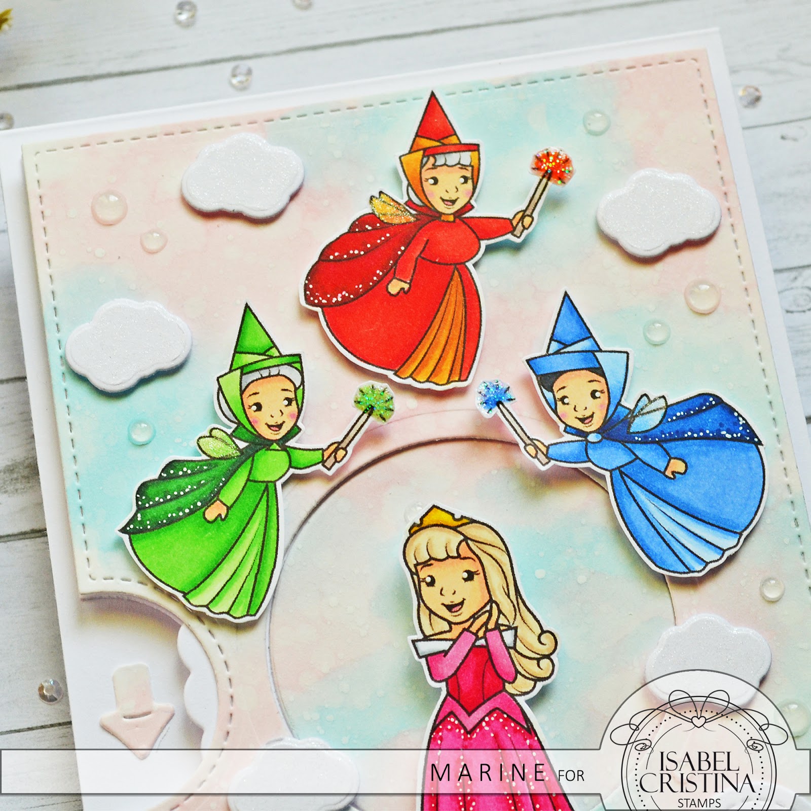 Blue Marine Craft: Isabel Cristina Stamps - Beauty Princess - Reveal ...