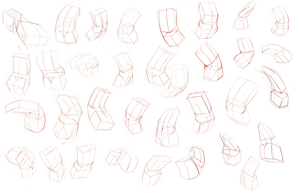 Rom-ko's sketchbook: study study study