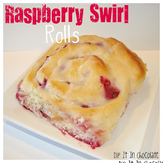 Raspberry Swirl Rolls {& Sweet Roll Tips!} ~ Dip it in Chocolate