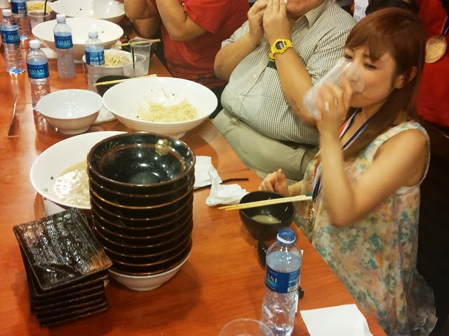 The Ramen Champion Big Eater Challenge Finals 2013 + Food Tasting
