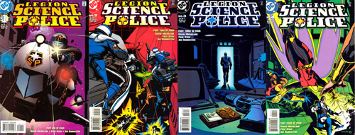 The Legion of Super Bloggers! : Reboot: Science Police #1-4