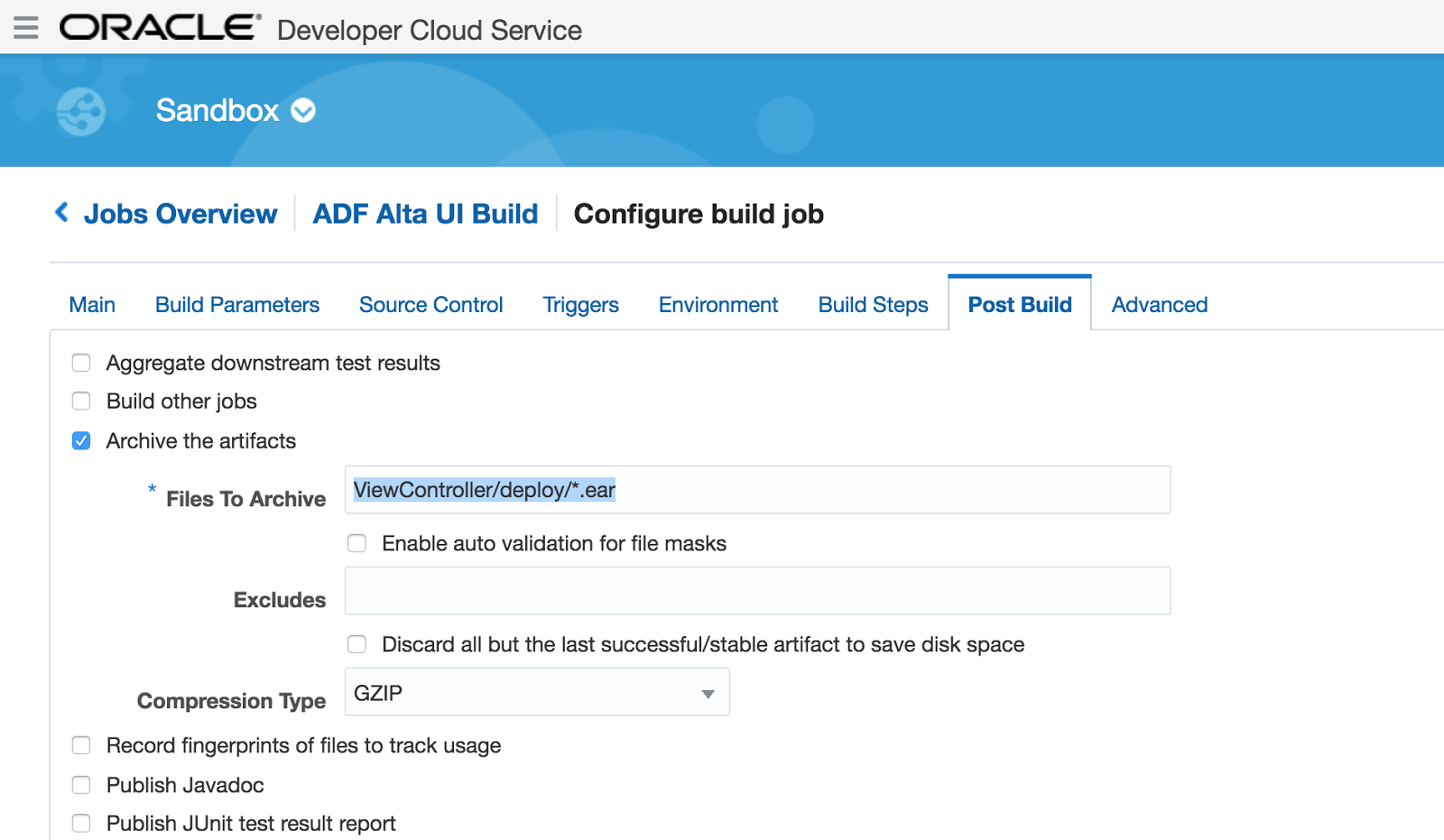 Andrej Baranovskij Blog: Oracle Developer Cloud Service and ADF Build ...
