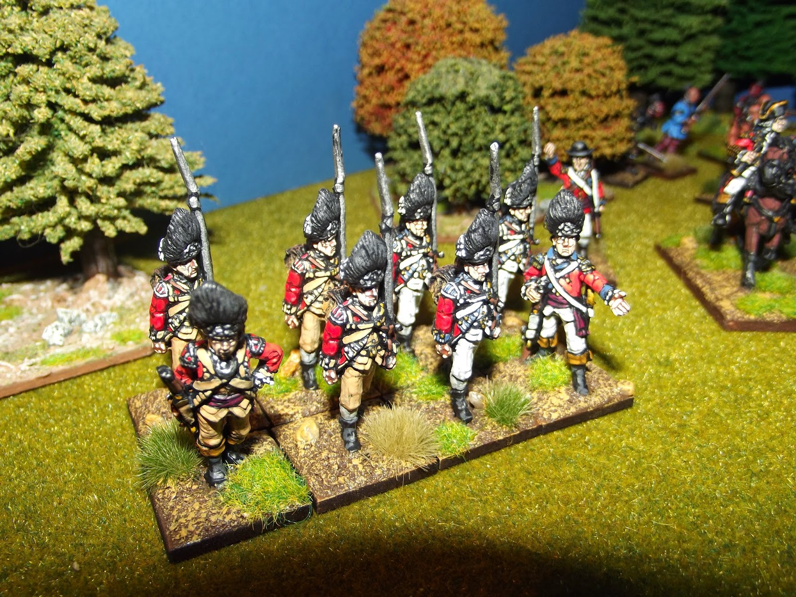 Hart of War Figure Painting and Basing Service: 28MM AWI BRITISH