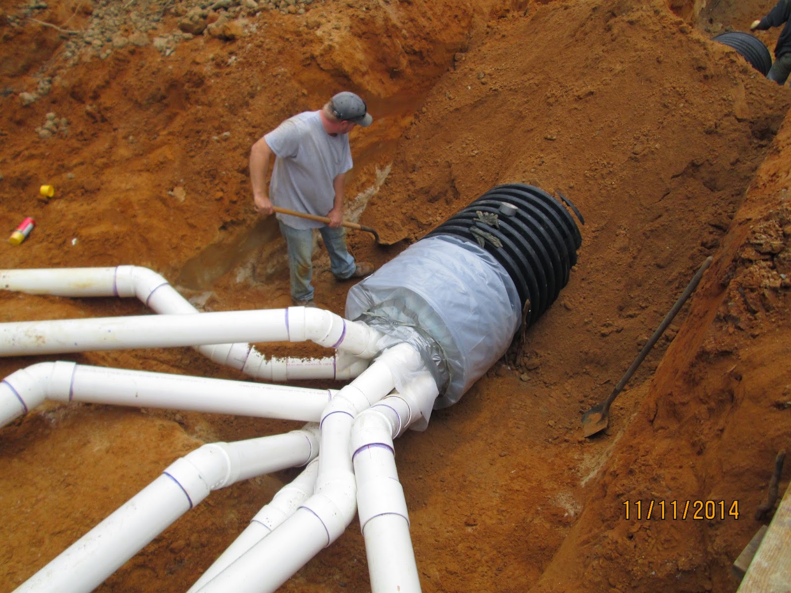 Home $weet Home: Earth Tubes IN the Culvert Pipes and UNDER the Driveway