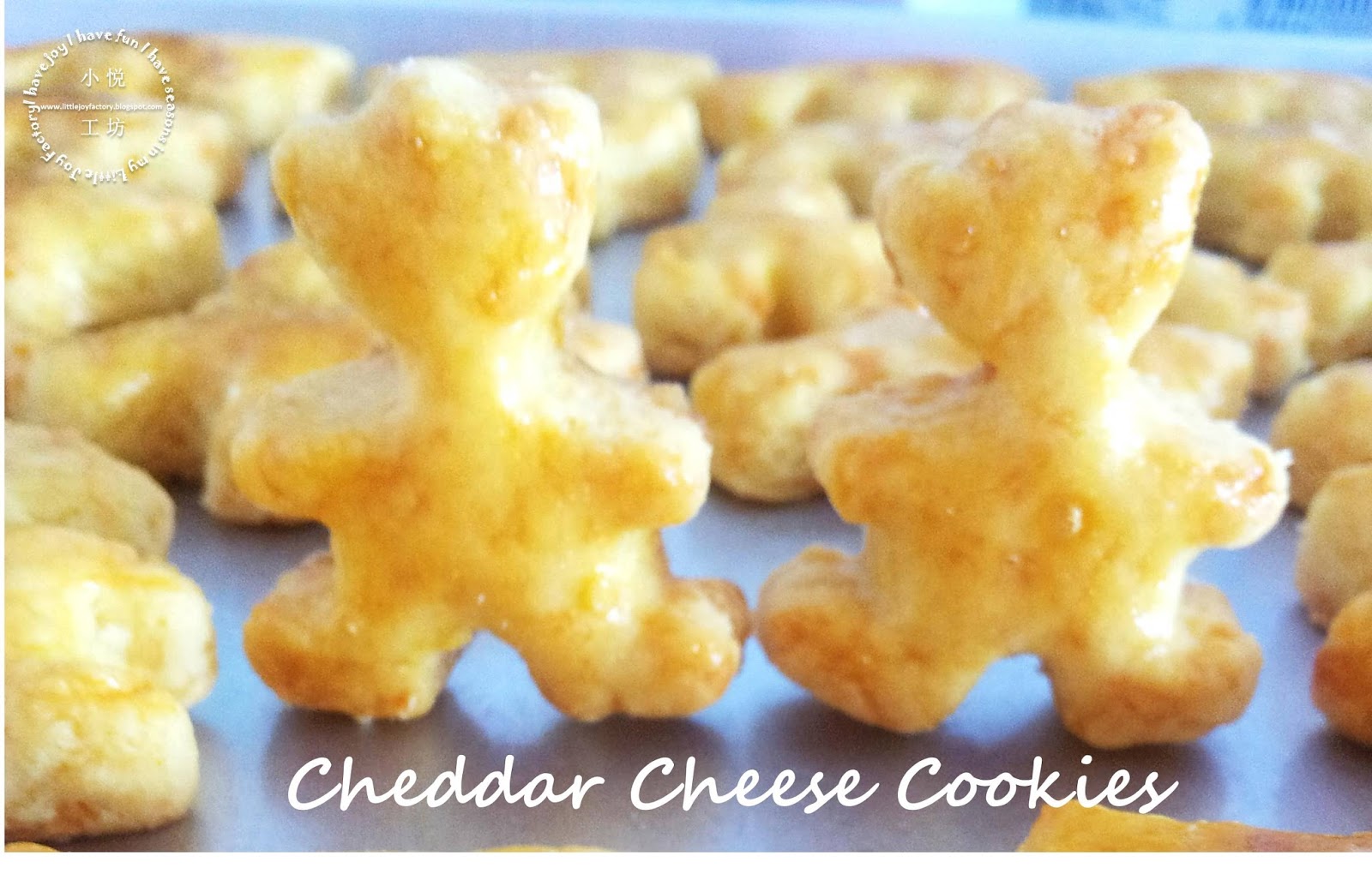 Kids' Favorite Cheddar Cheese Cookies 奶酪酥饼, 童趣
