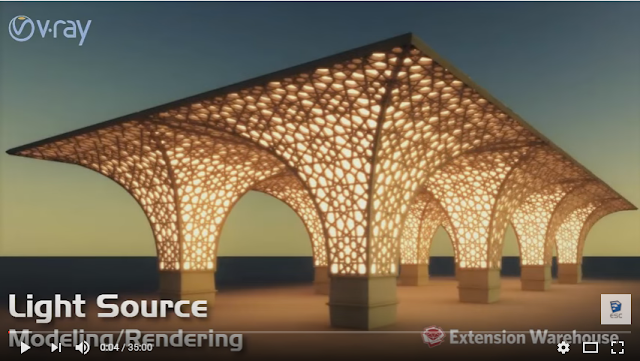 skp tip 01- Light source - Modeling/Rendering | SketchUp | V Ray ...