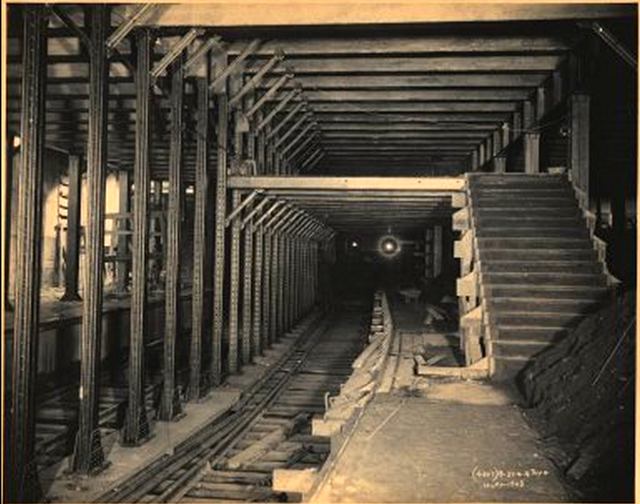 Vintage Photos of the Subway System Under Construction From 1901 ...
