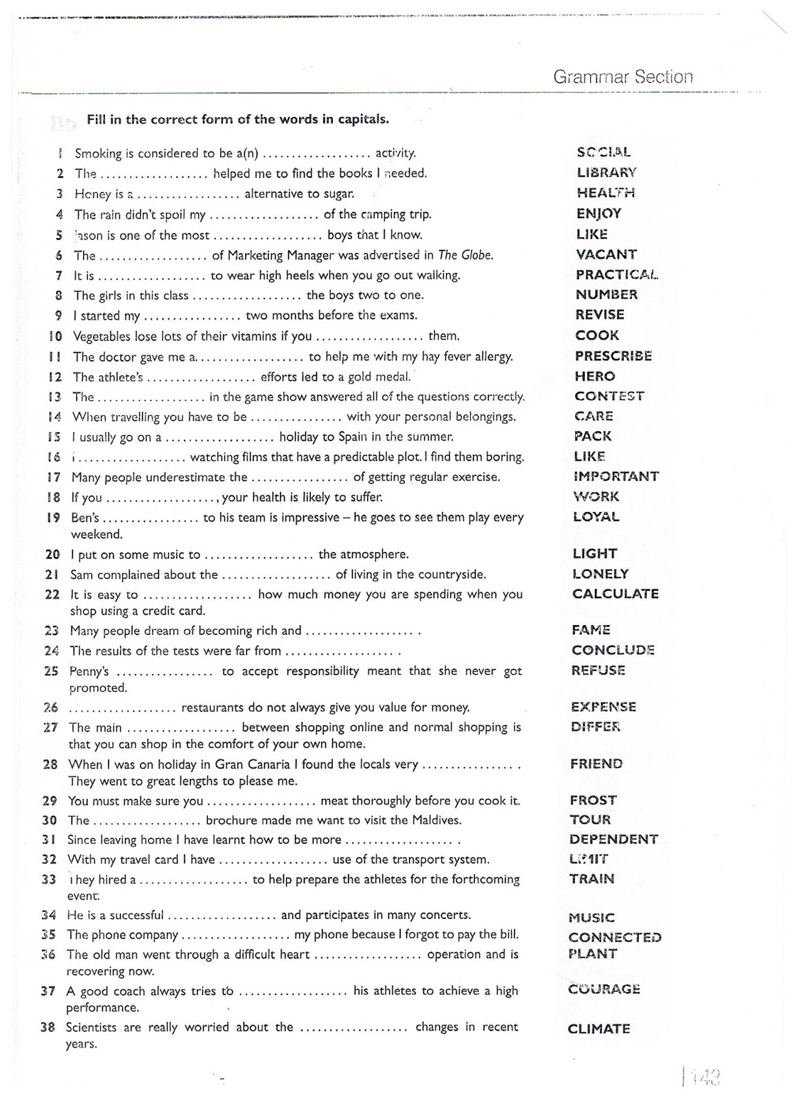TALKACTIVE FIRST 11 Practice Use Of English Word Formation talkactive-first-11-practice-use-of-english-word-formation