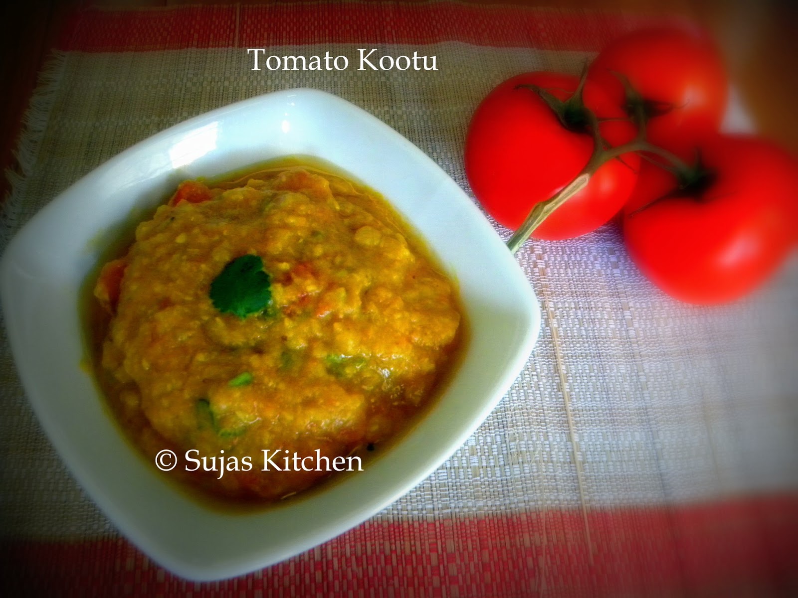 Sujas Kitchen: Thakkali Kai Kootu