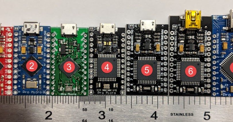 40% Keyboards: Things called "Pro Micro"