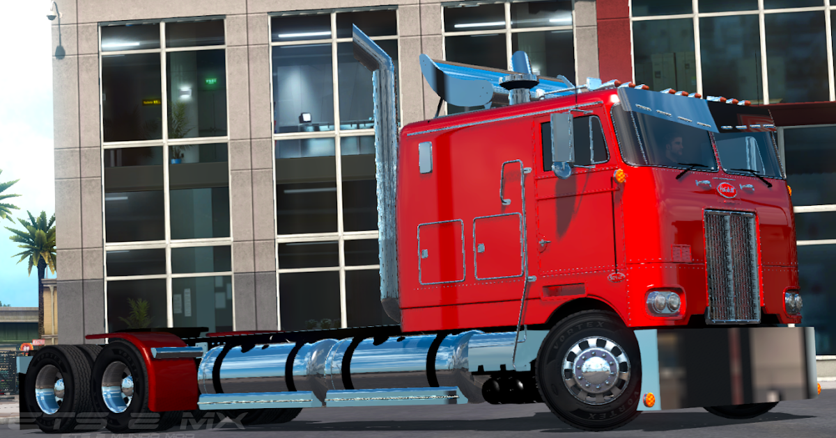 (Tractocamión ATS) Peterbilt 352 Cabover (Versión 2.0) - ETS 2 Mundo Mod