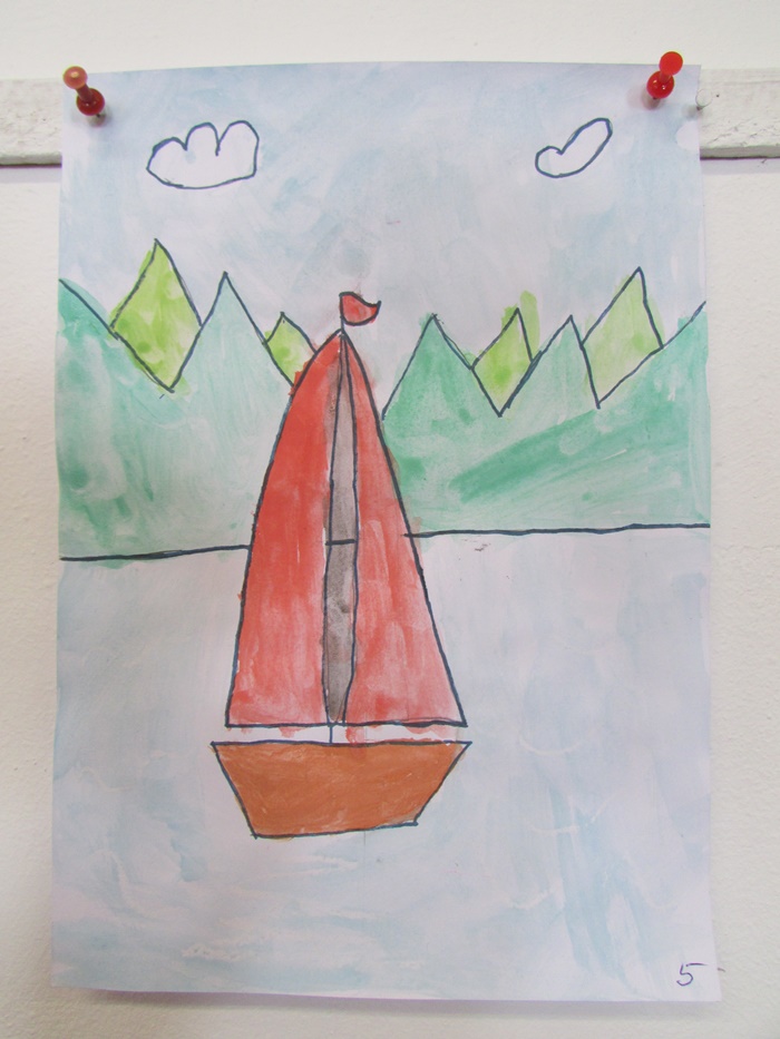 Játékos tanulás és kreativitás: Vitorlás hajó rajzolása, festése