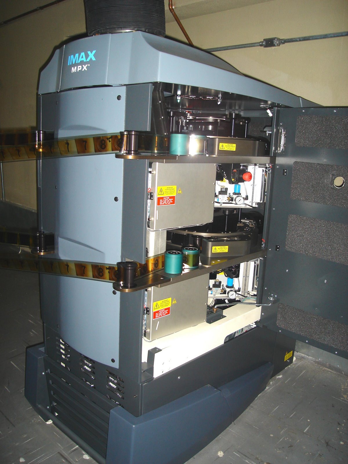 Máquina de CINEMA: Projetor IMAX 70mm