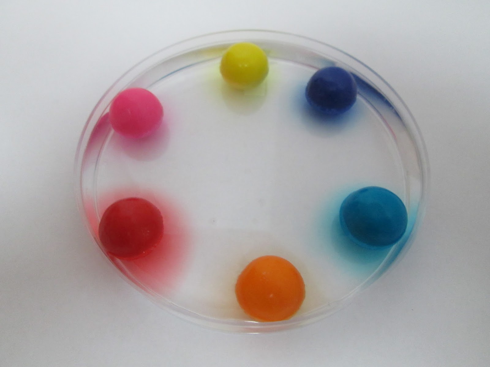 Colorful Candy Diffusion Science Activity